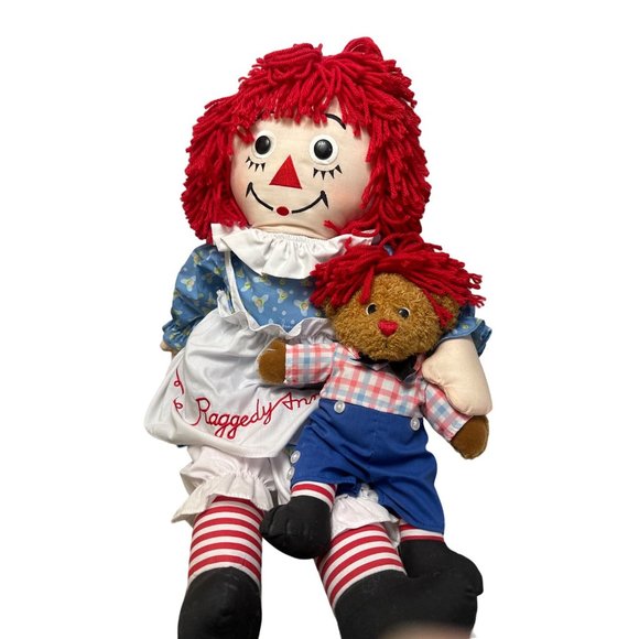 Dakin | Toys | Anniversary Edition Raggedy Ann Raggedy Bear | Poshmark